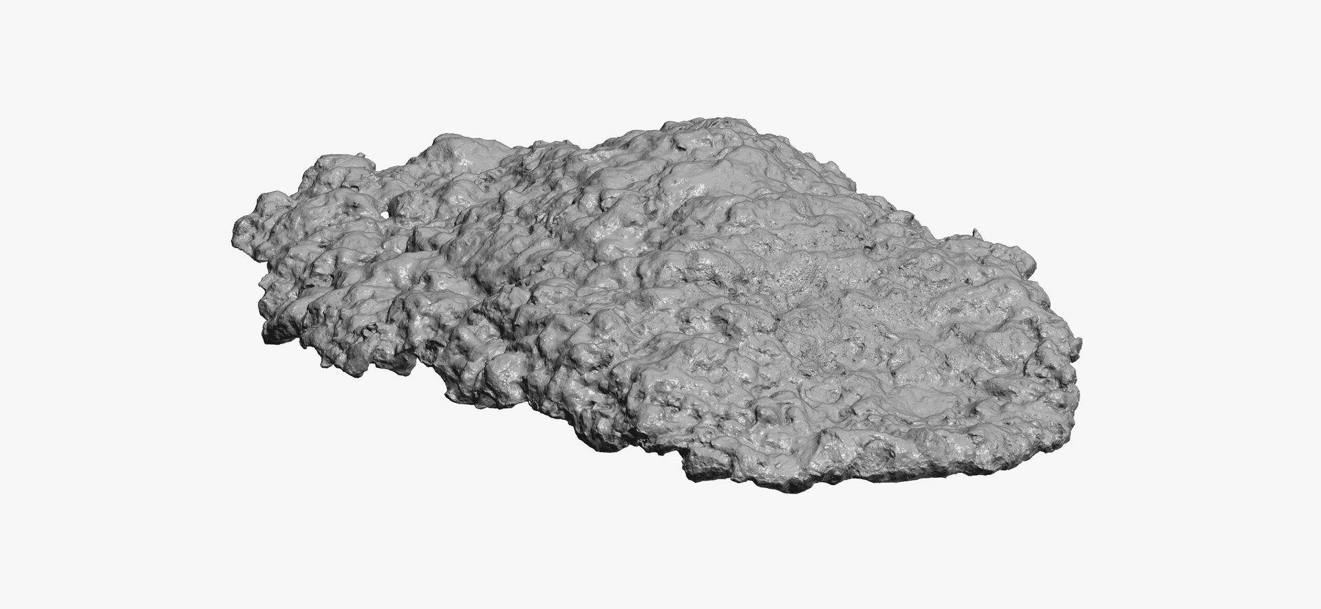 Cornflakes Piece 01 Raw 3D - TurboSquid 1618159