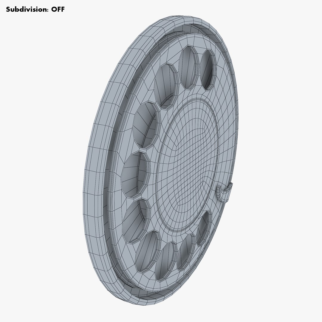 3D Rotary Phone Dial v 1 model - TurboSquid 1786457