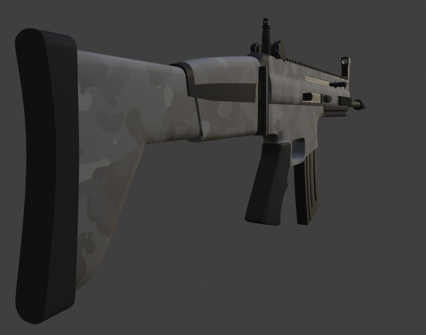 3D scar-h scar h - TurboSquid 1376503
