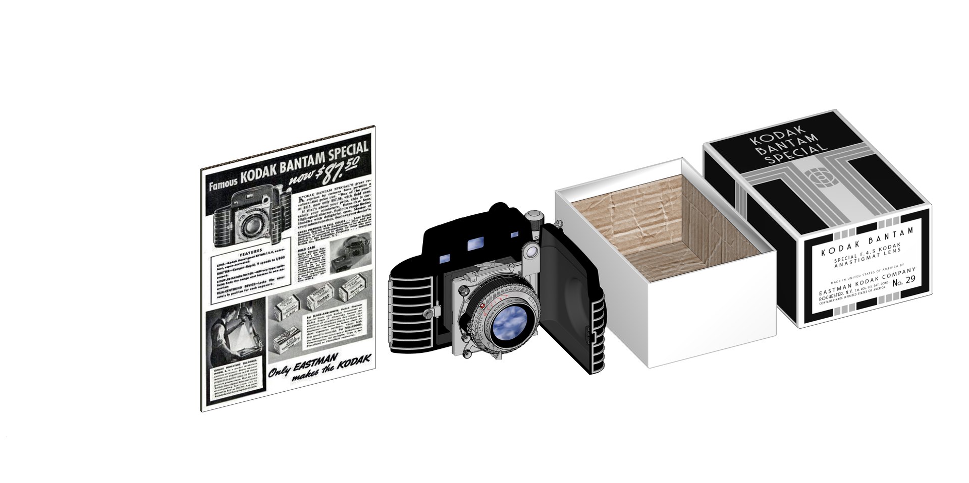Kodak Bantam Special Model - TurboSquid 1814709