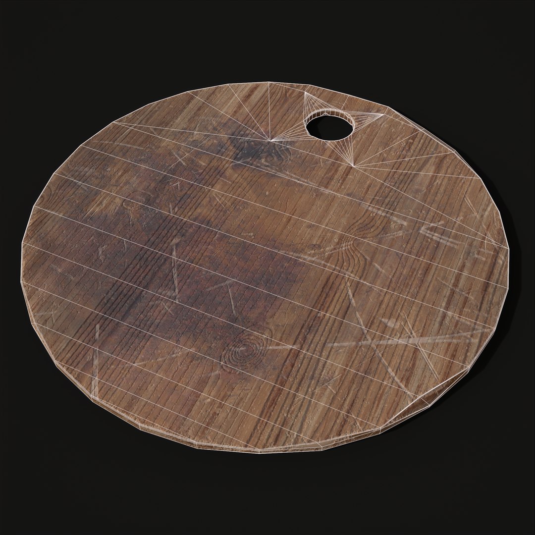 Medieval Cooking Boards Set 3D - TurboSquid 1955328