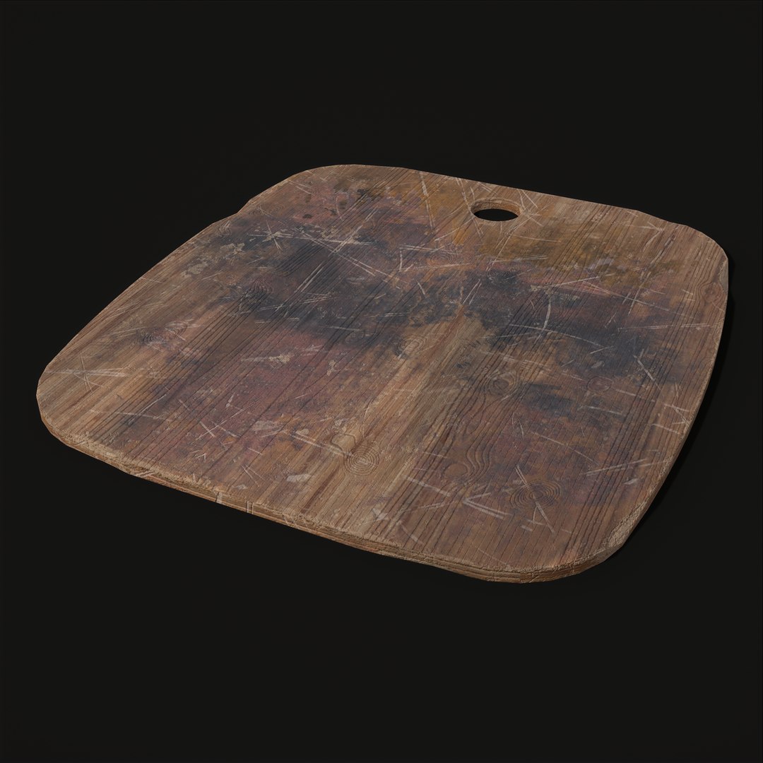Medieval Cooking Boards Set 3D - TurboSquid 1955328
