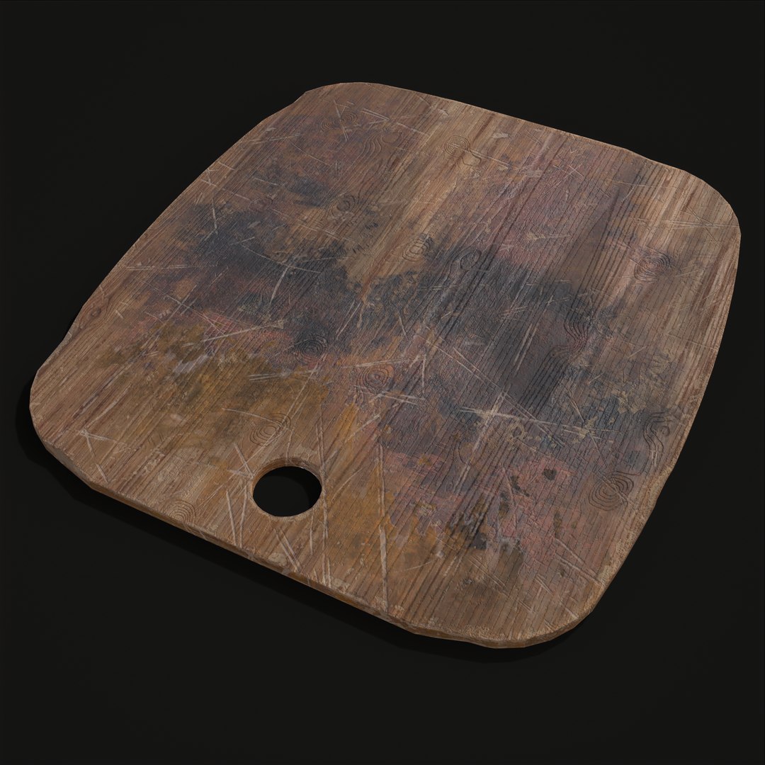 Medieval Cooking Boards Set 3D - TurboSquid 1955328