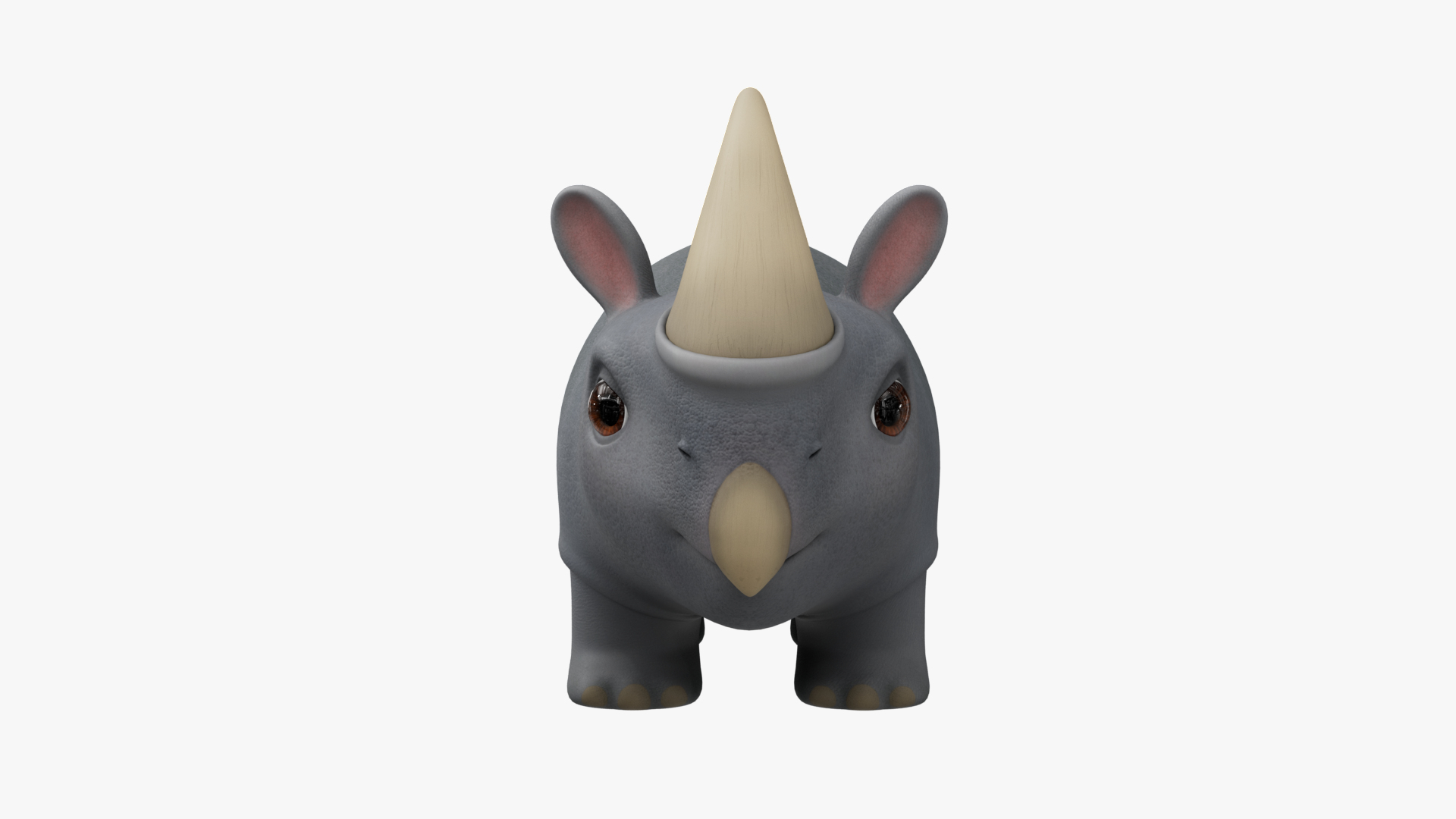 3D Little Rino - TurboSquid 2361614