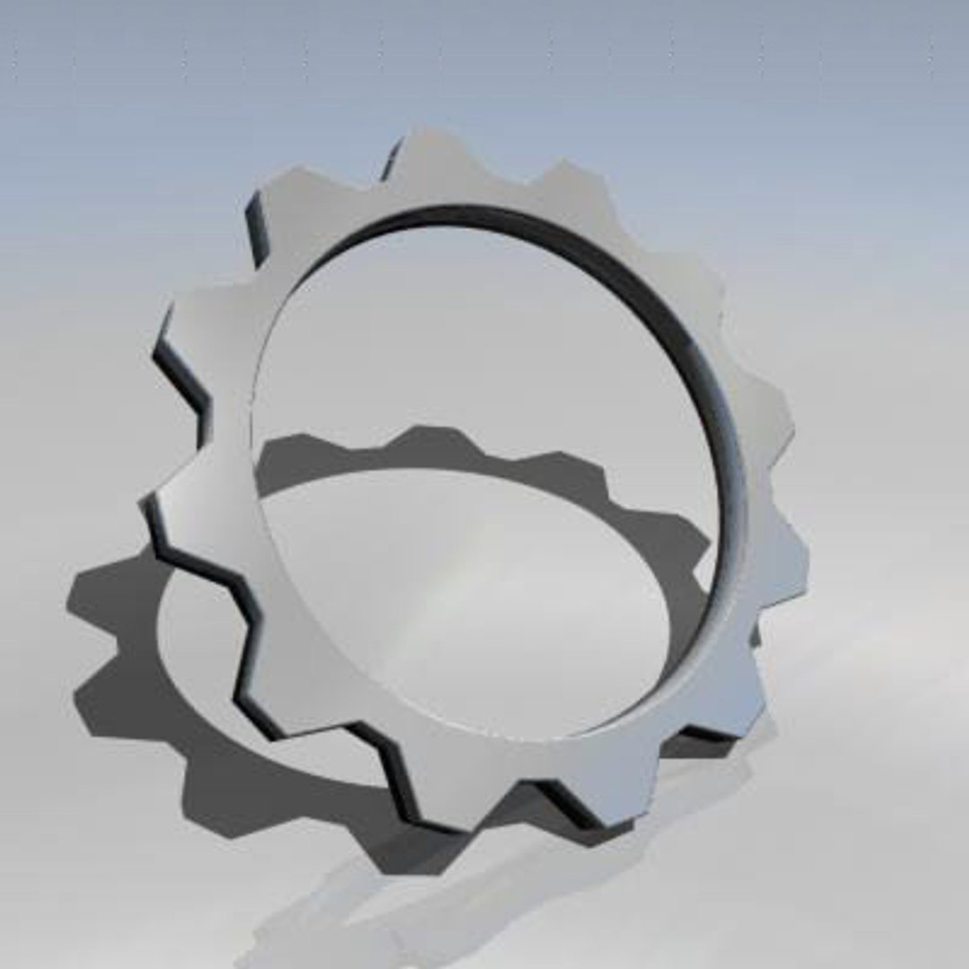 cog wheel 3d model