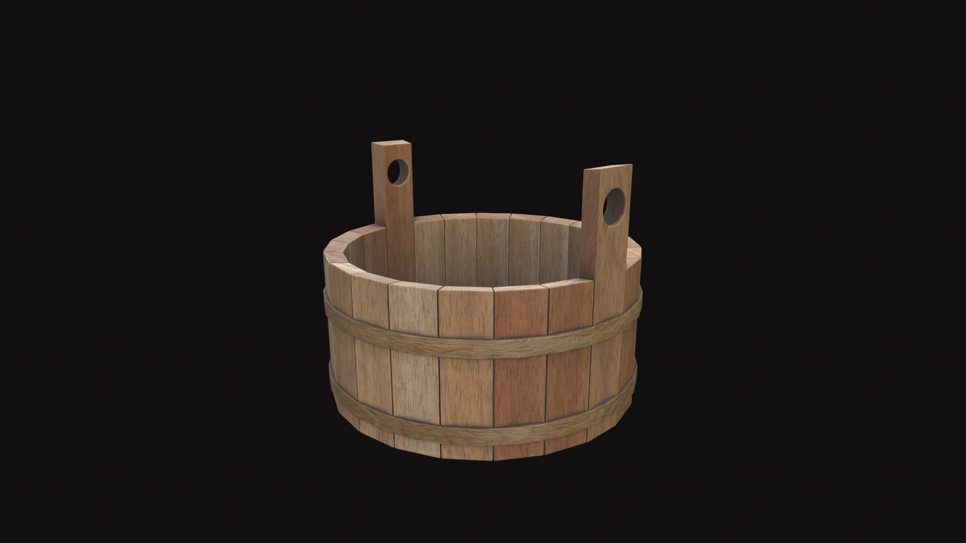 3D Medieval Household Washing Tub Model - TurboSquid 2320343