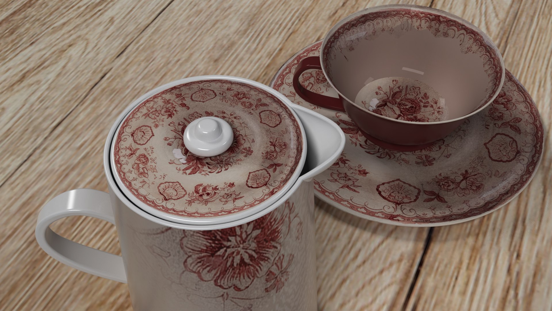 VENICE CERAMIC POTTERY MUG 3D Model - TurboSquid 2059939