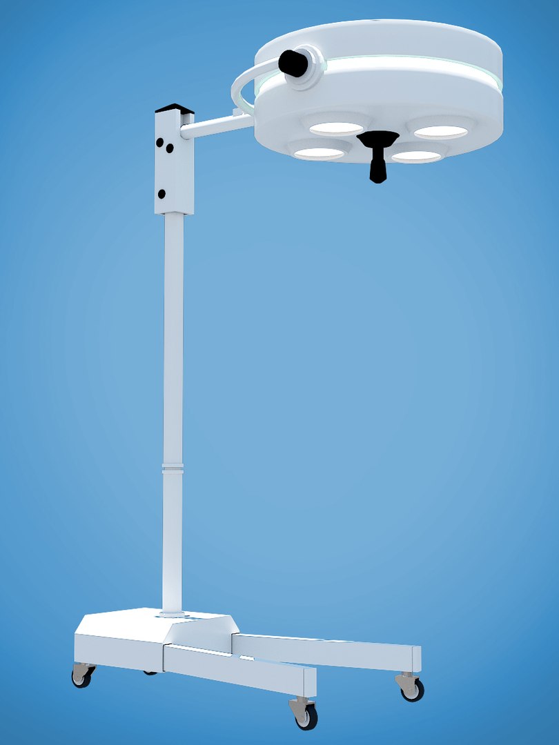 surgery lamp 3d model