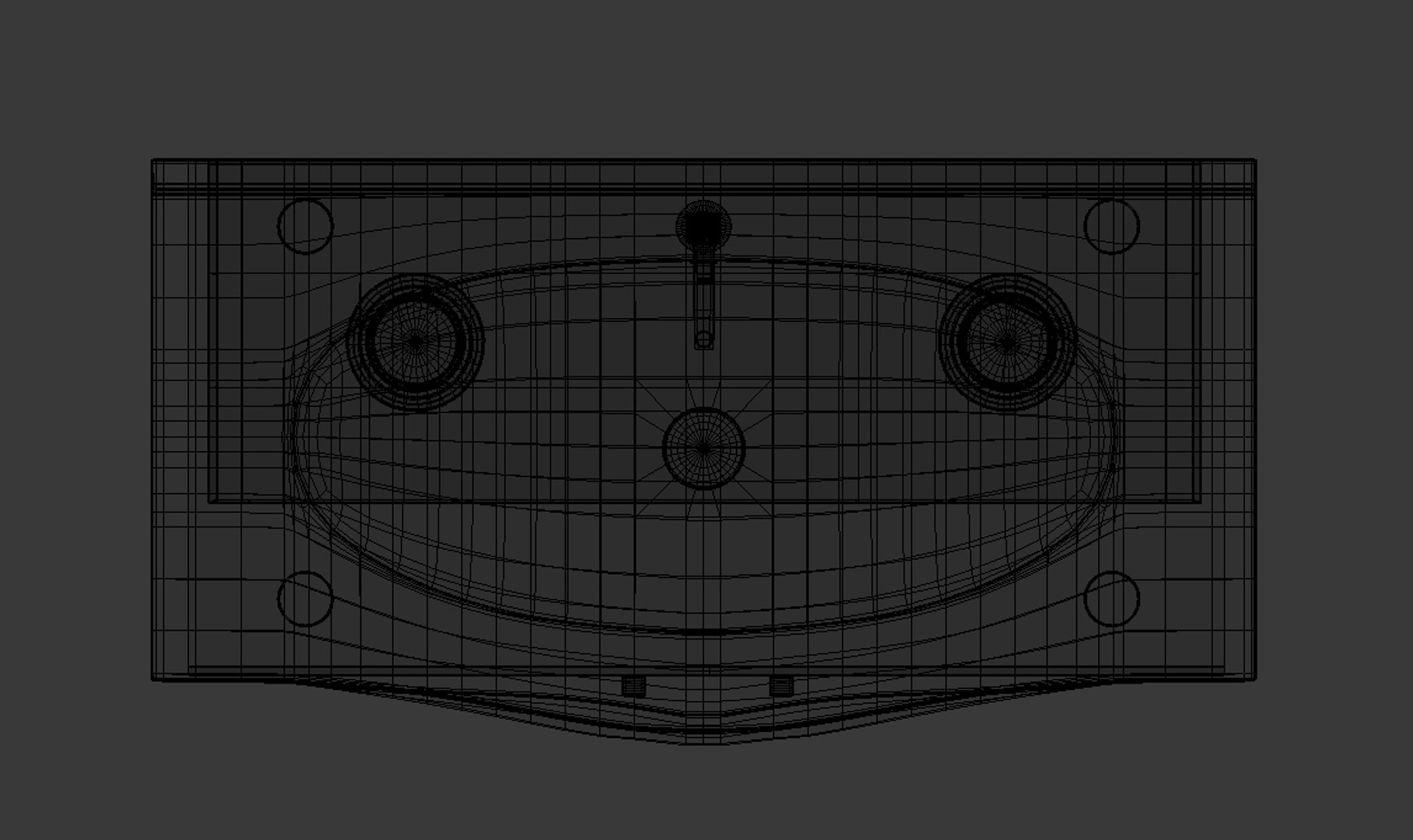 3d Bathroom Vanity Unit Model