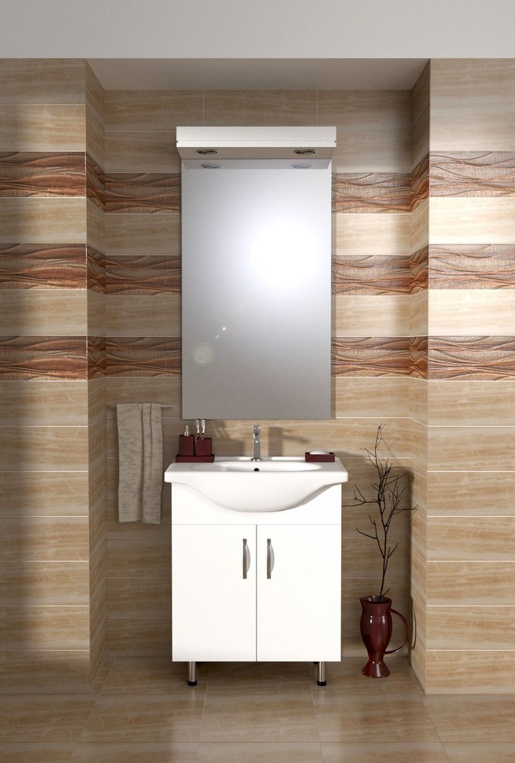 3d Bathroom Vanity Unit Model