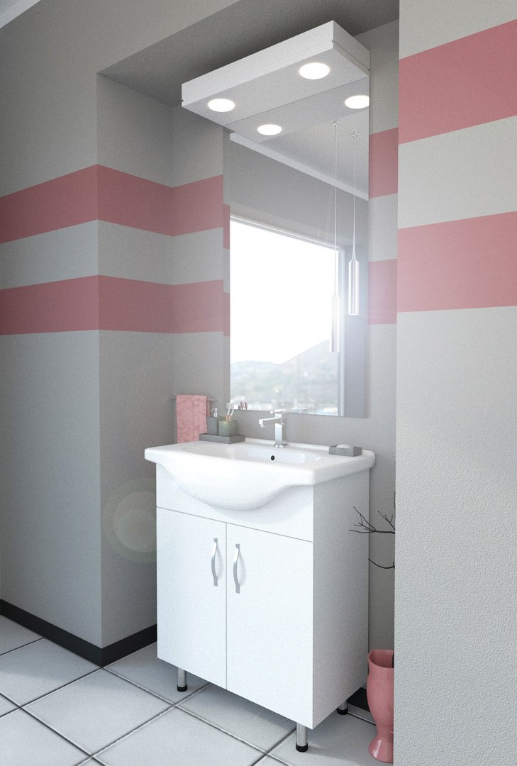 3d Bathroom Vanity Unit Model