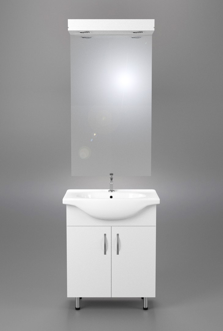 3d Bathroom Vanity Unit Model