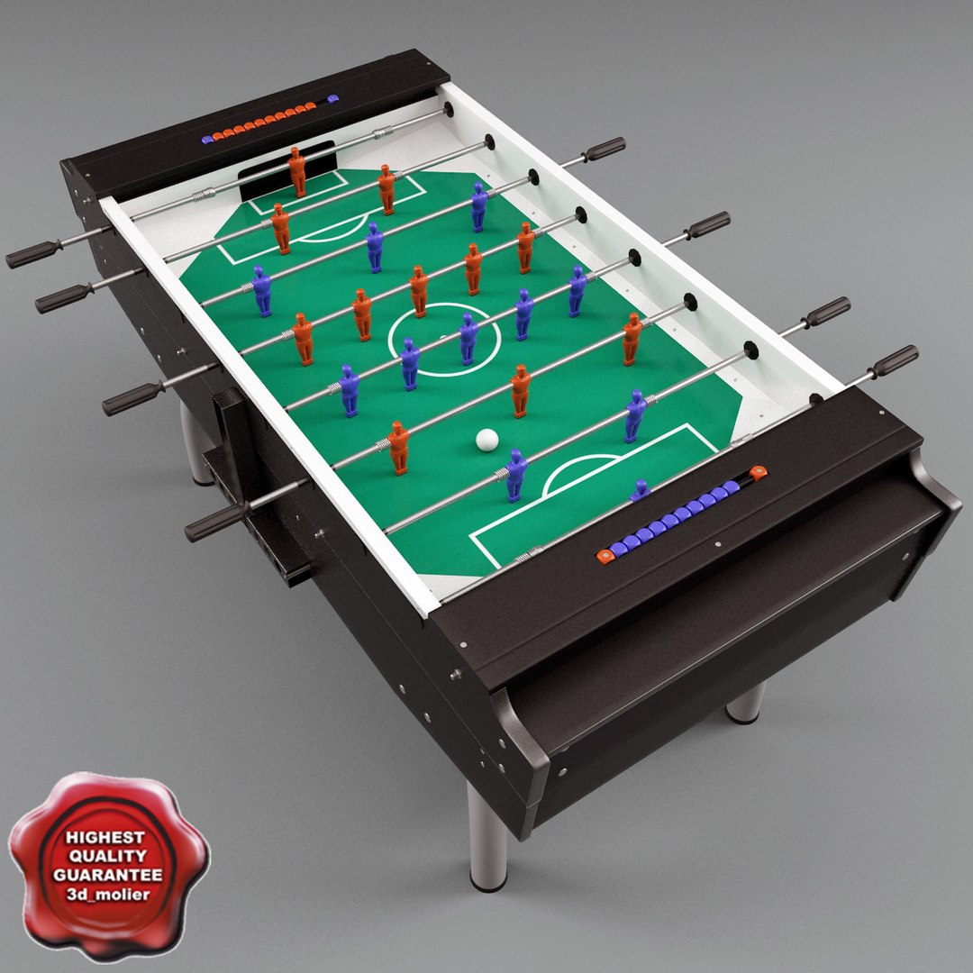 Fussball Table C4d