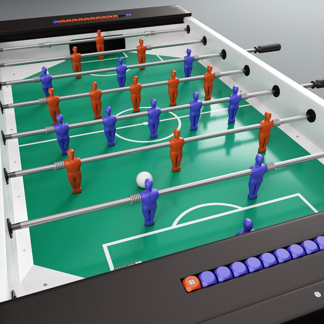 Fussball Table C4d