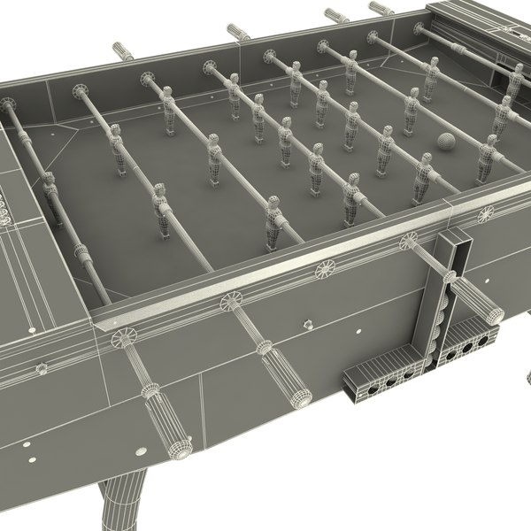fussball table c4d