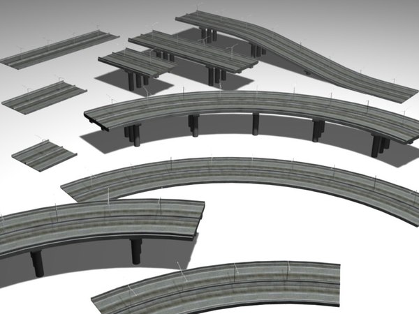 highway ramp 3d 3ds