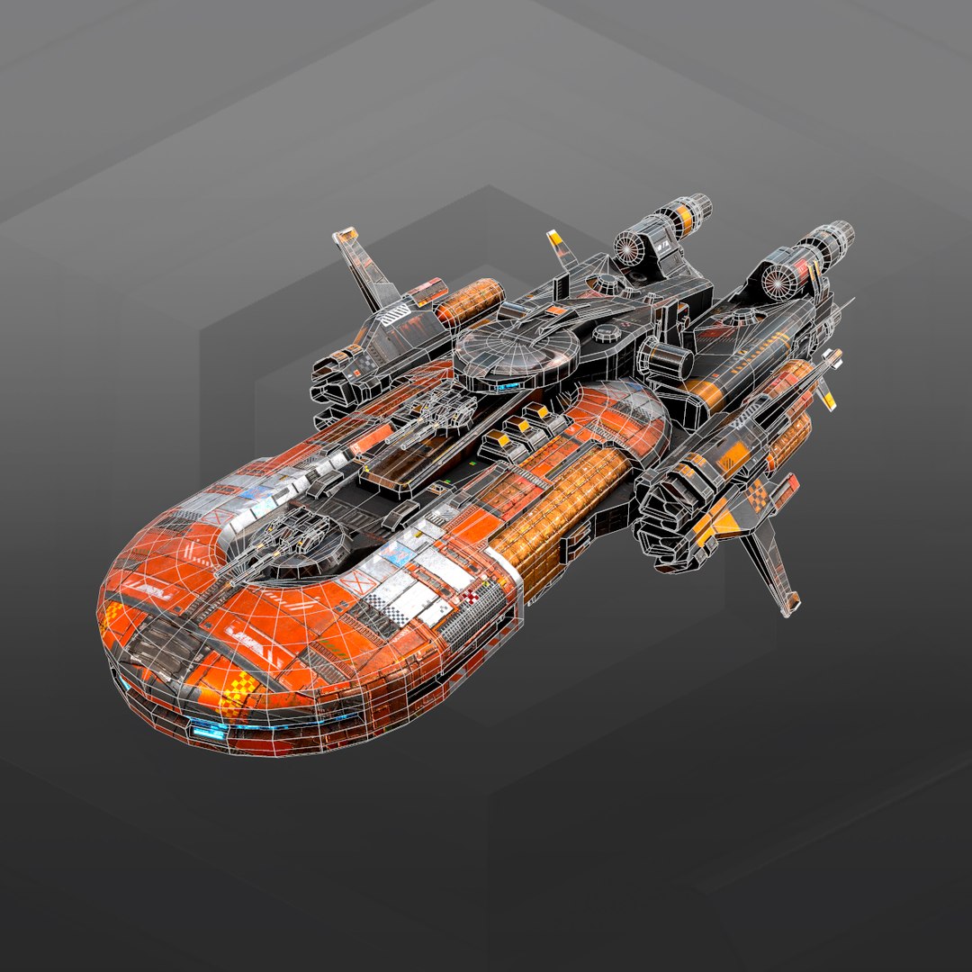 3D Smuggler Destroyer Sm7 - TurboSquid 1403291