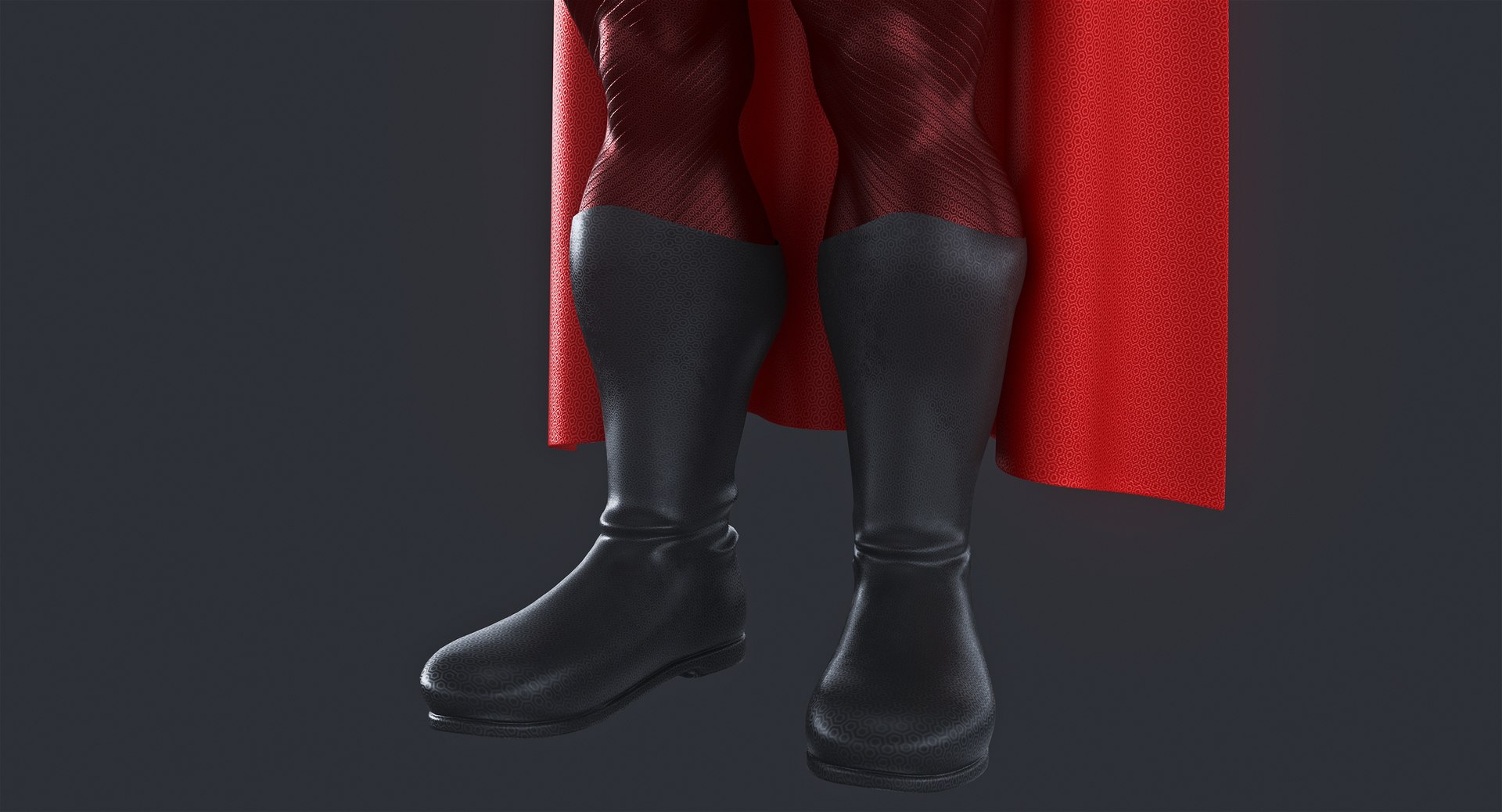 Costume Super Hero Fbx