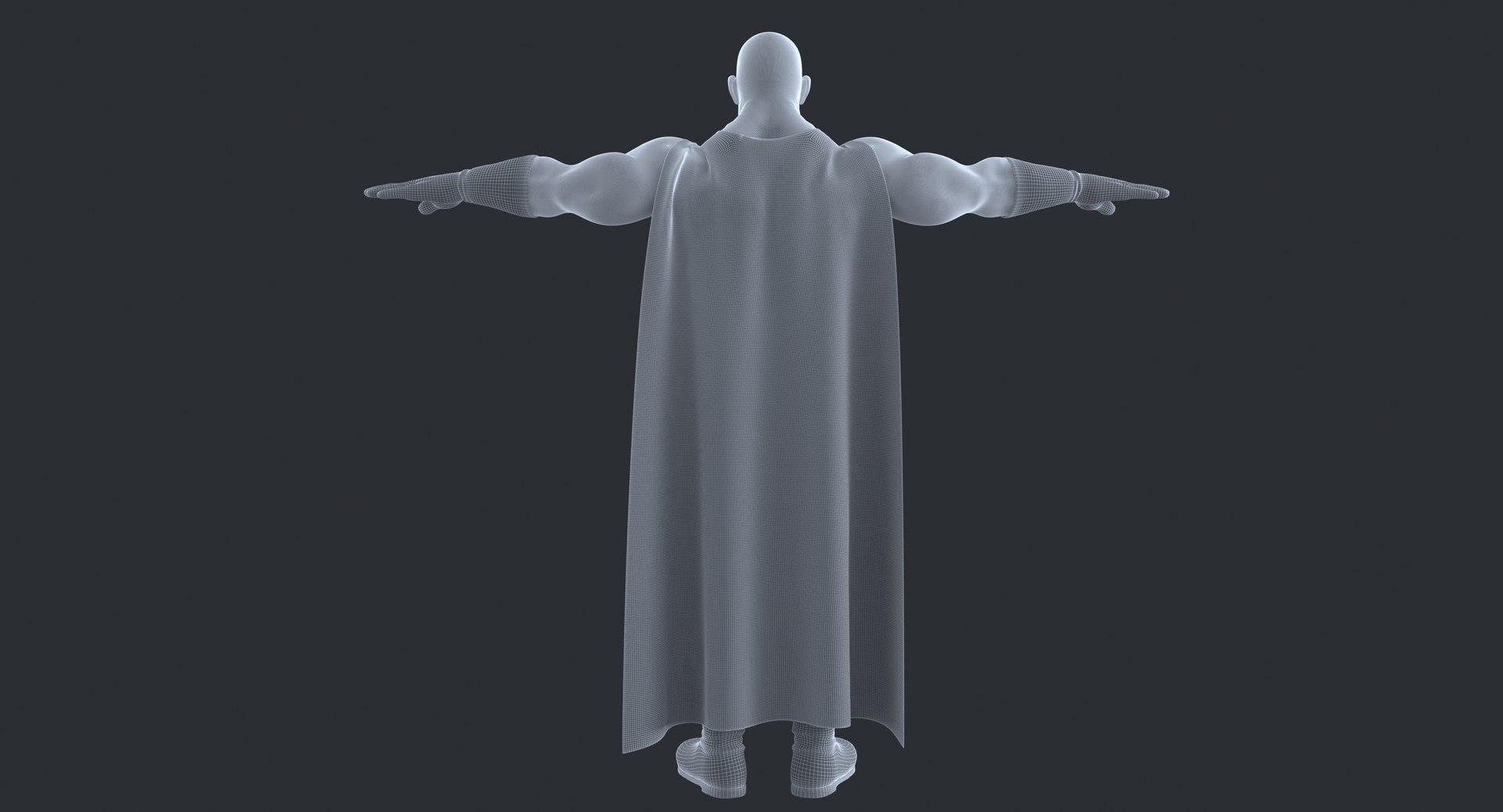 Costume Super Hero Fbx