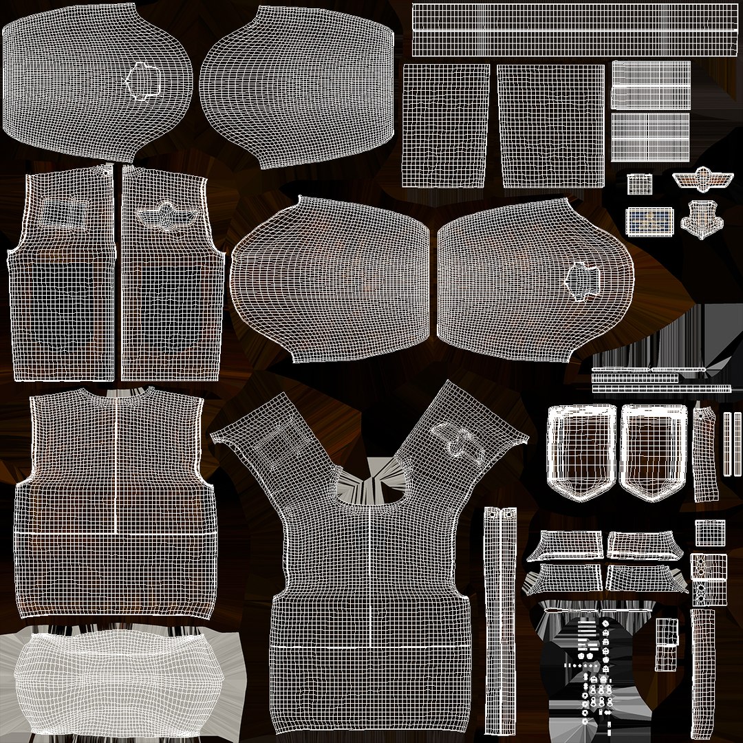 3D Model Aviator Jacket - TurboSquid 2279678