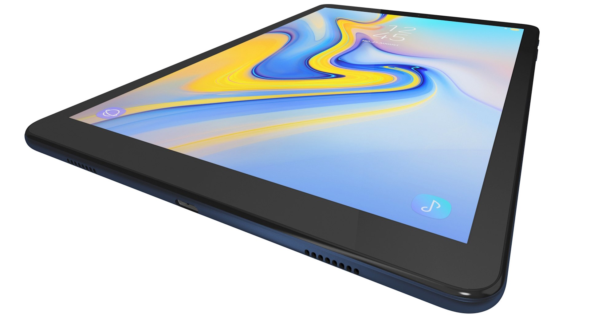 Realistic Samsung Galaxy Tab 3D Model - TurboSquid 1320832