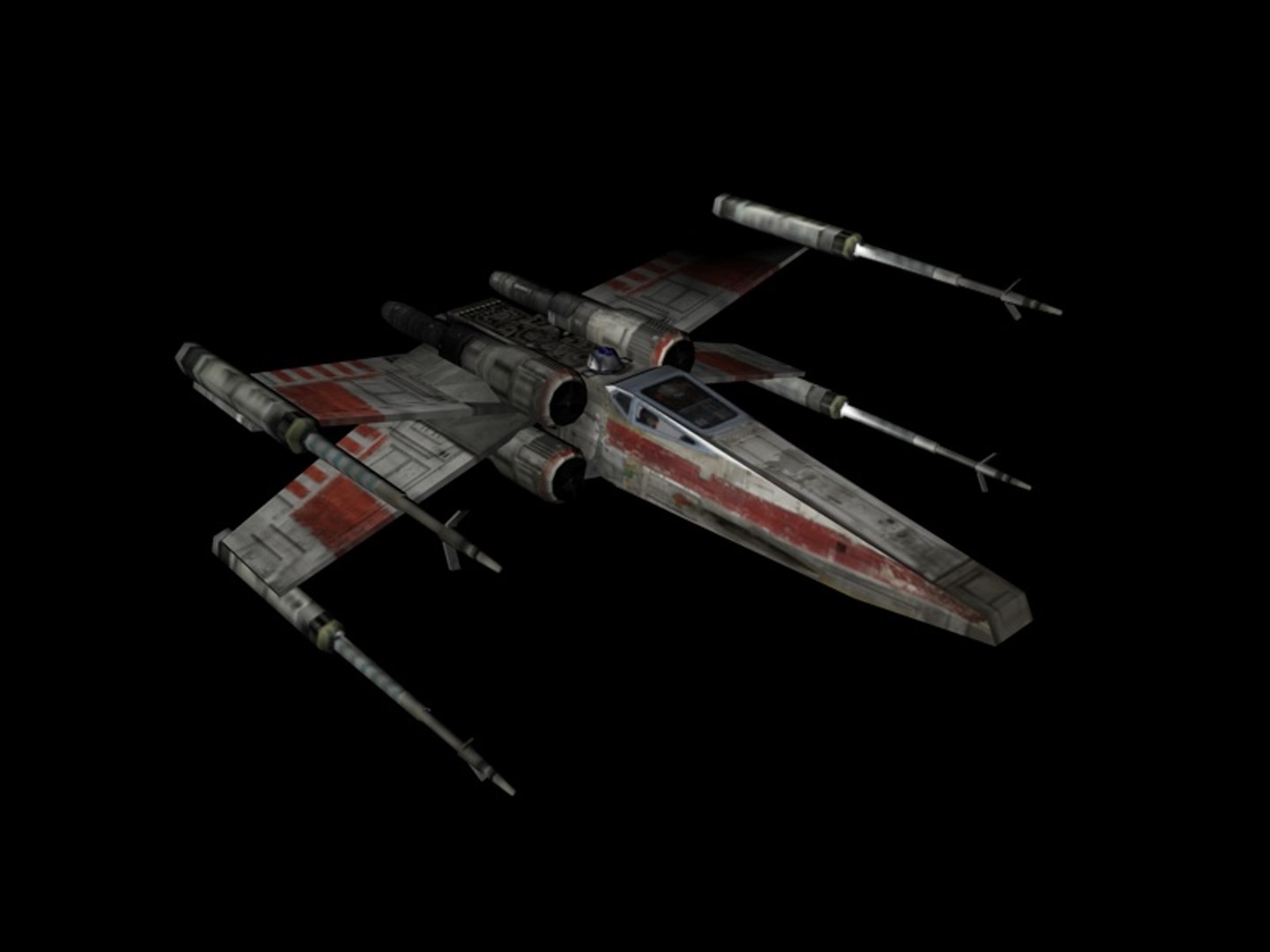 X Wing X-wing 3d Model