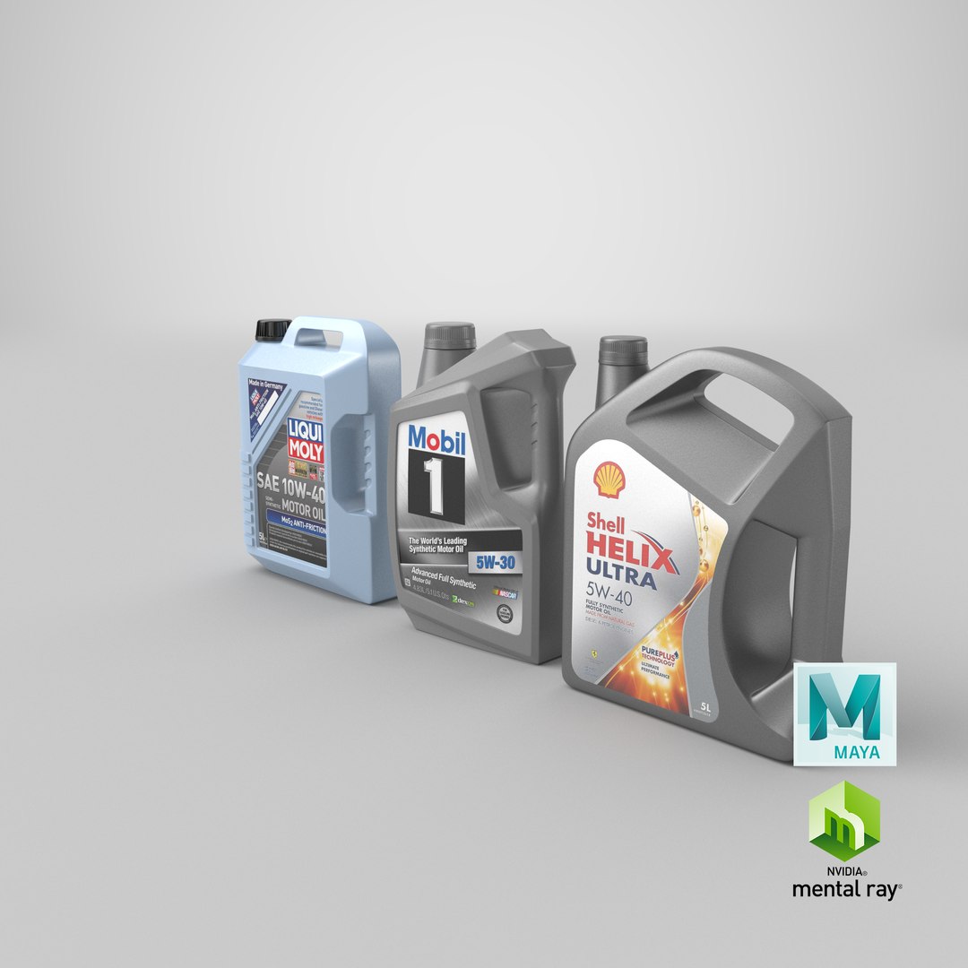 Detailed Shell Helix Motor Oil Bottle 3D Model - TurboSquid 2033960