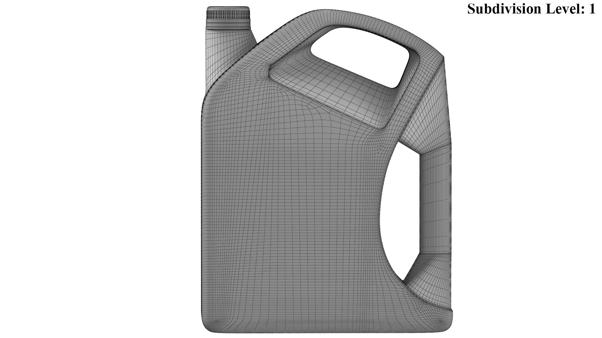 Detailed Shell Helix Motor Oil Bottle 3D Model - TurboSquid 2033960