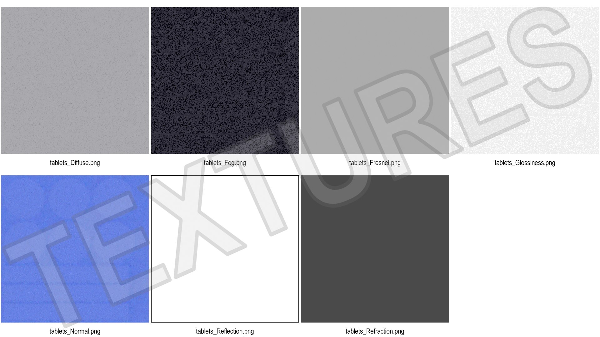 3D Model Potassium Iodine Open Tablet - TurboSquid 2260926