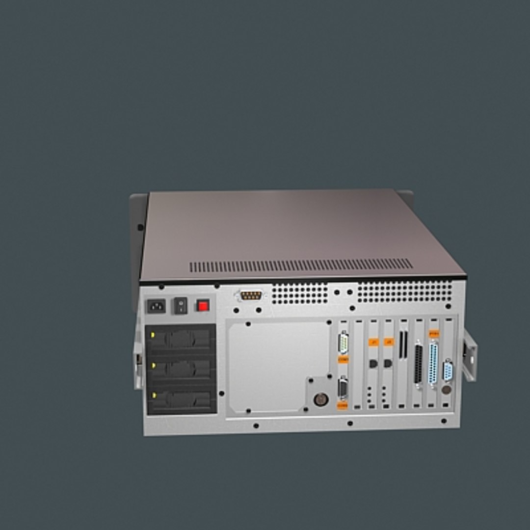 Computer Server 3d Model