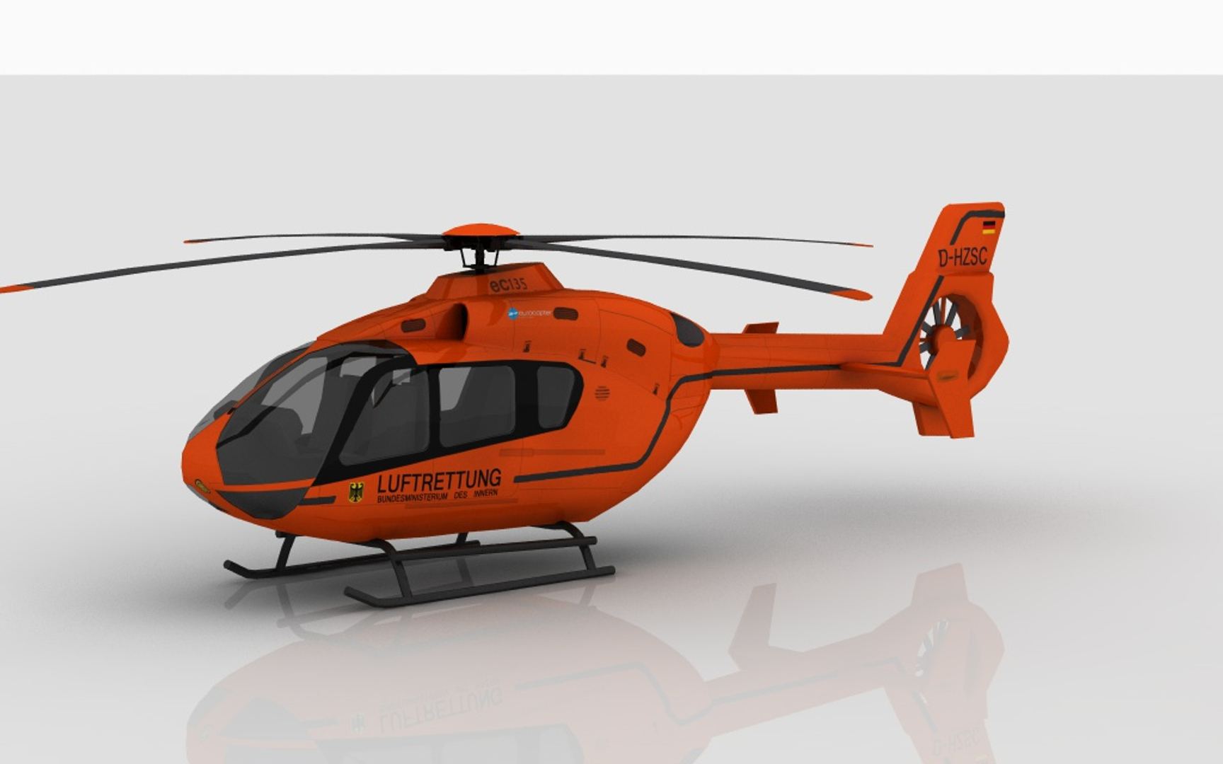 Heli Ec-135 3ds