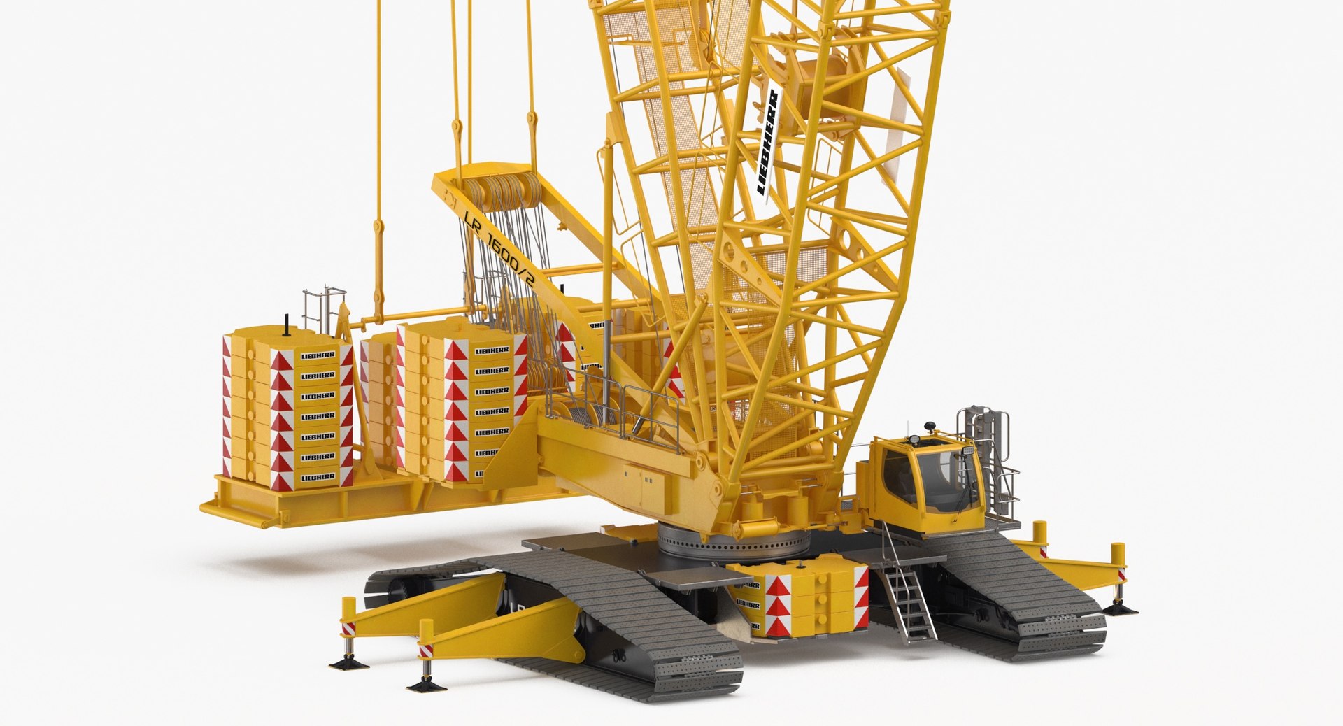 Liebherr LR 16002 HSDWVB HS201 WV96 D36 3D model - TurboSquid 2128205