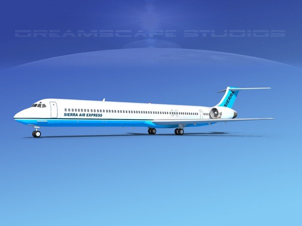 Mcdonnell Douglas MD-90 3D Models for Download | TurboSquid