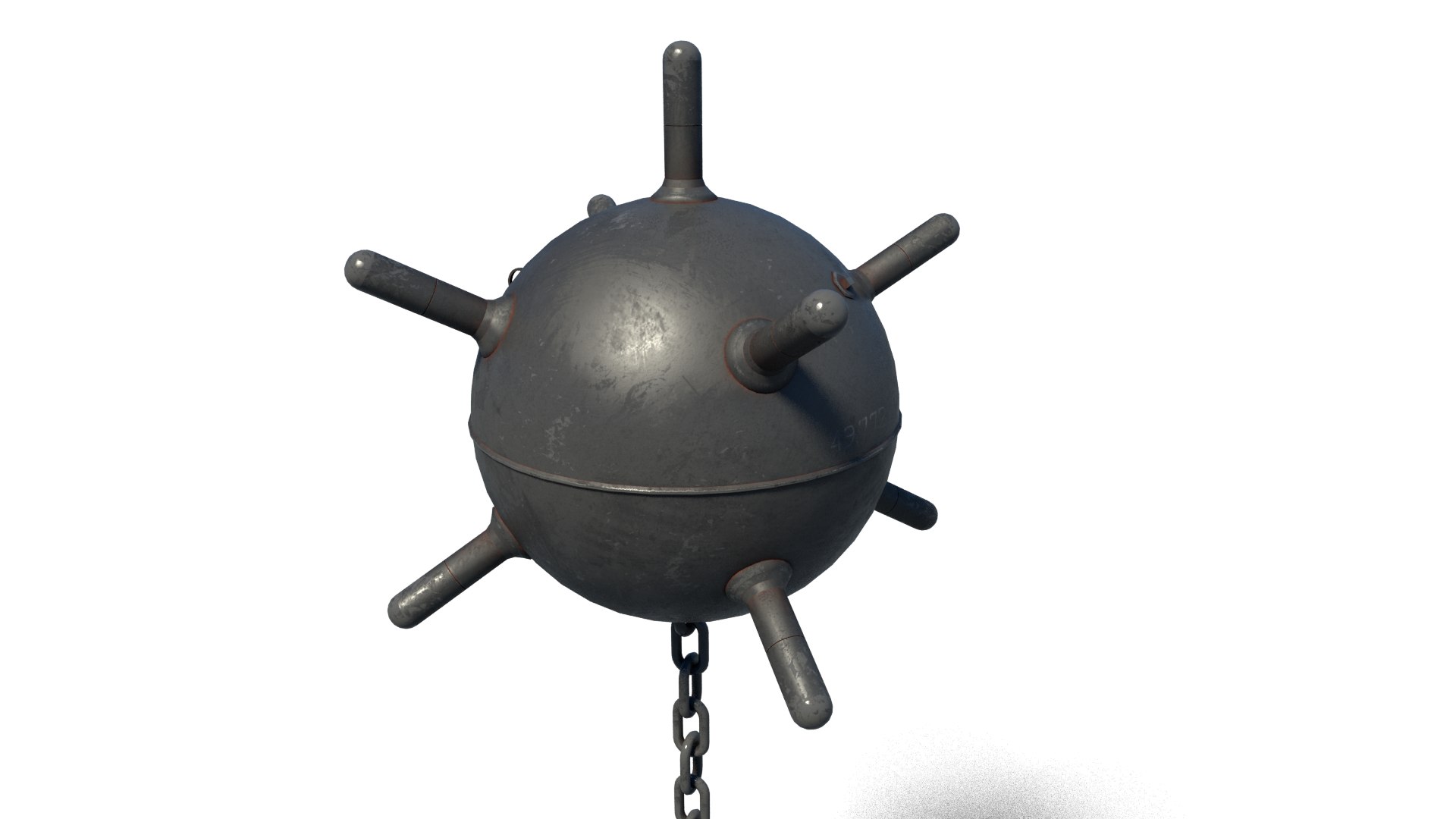 3D Model Sea Mine - TurboSquid 1824134