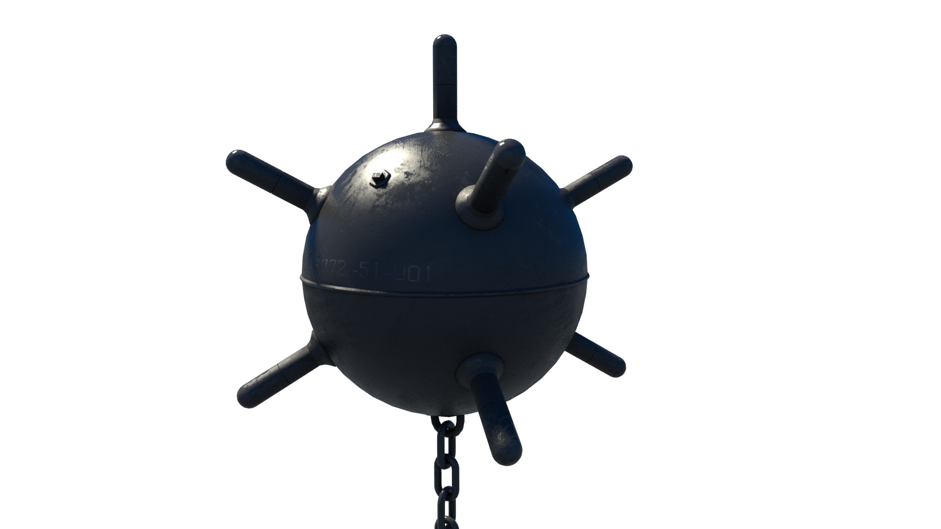 3D Model Sea Mine - TurboSquid 1824134