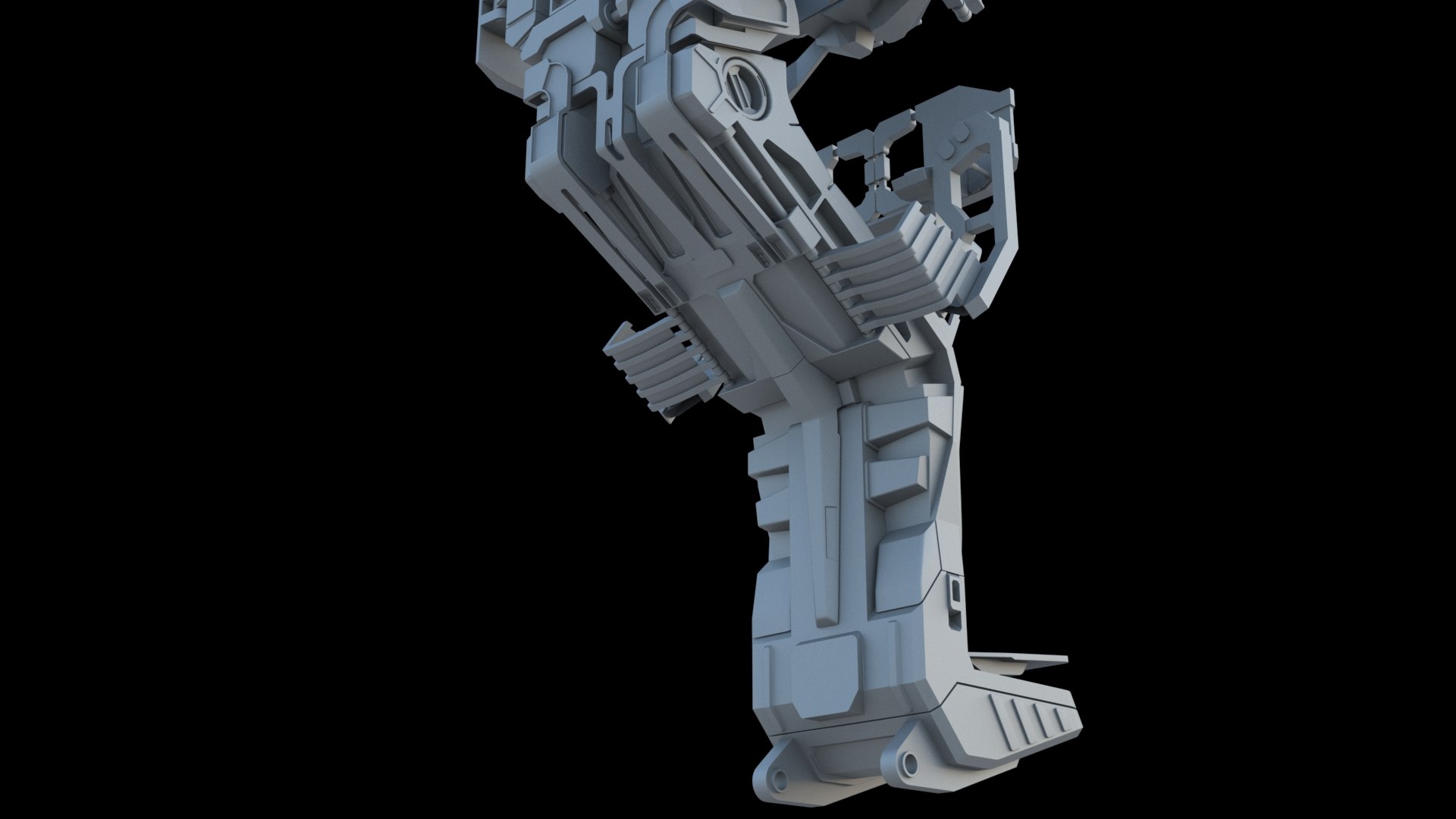 Mech Seat 3D Model - TurboSquid 2070542