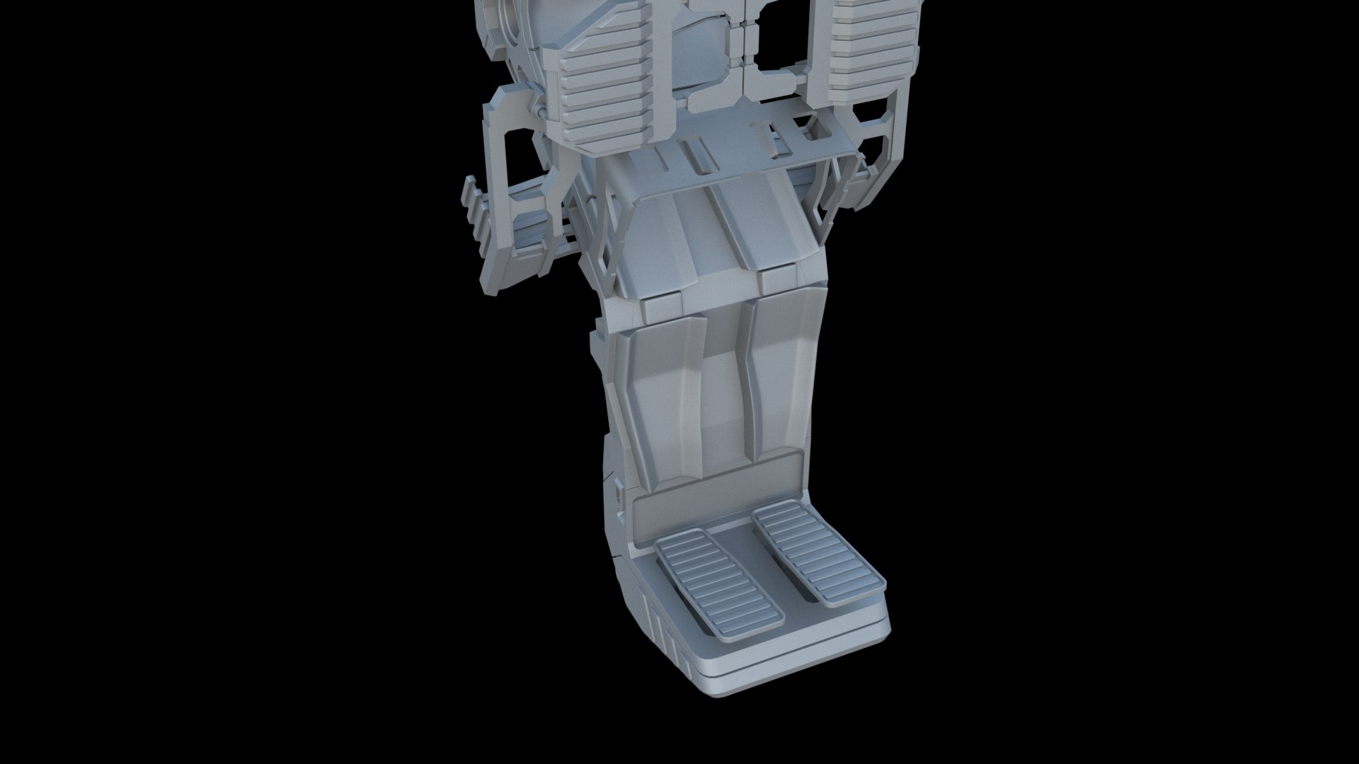 Mech Seat 3D Model - TurboSquid 2070542