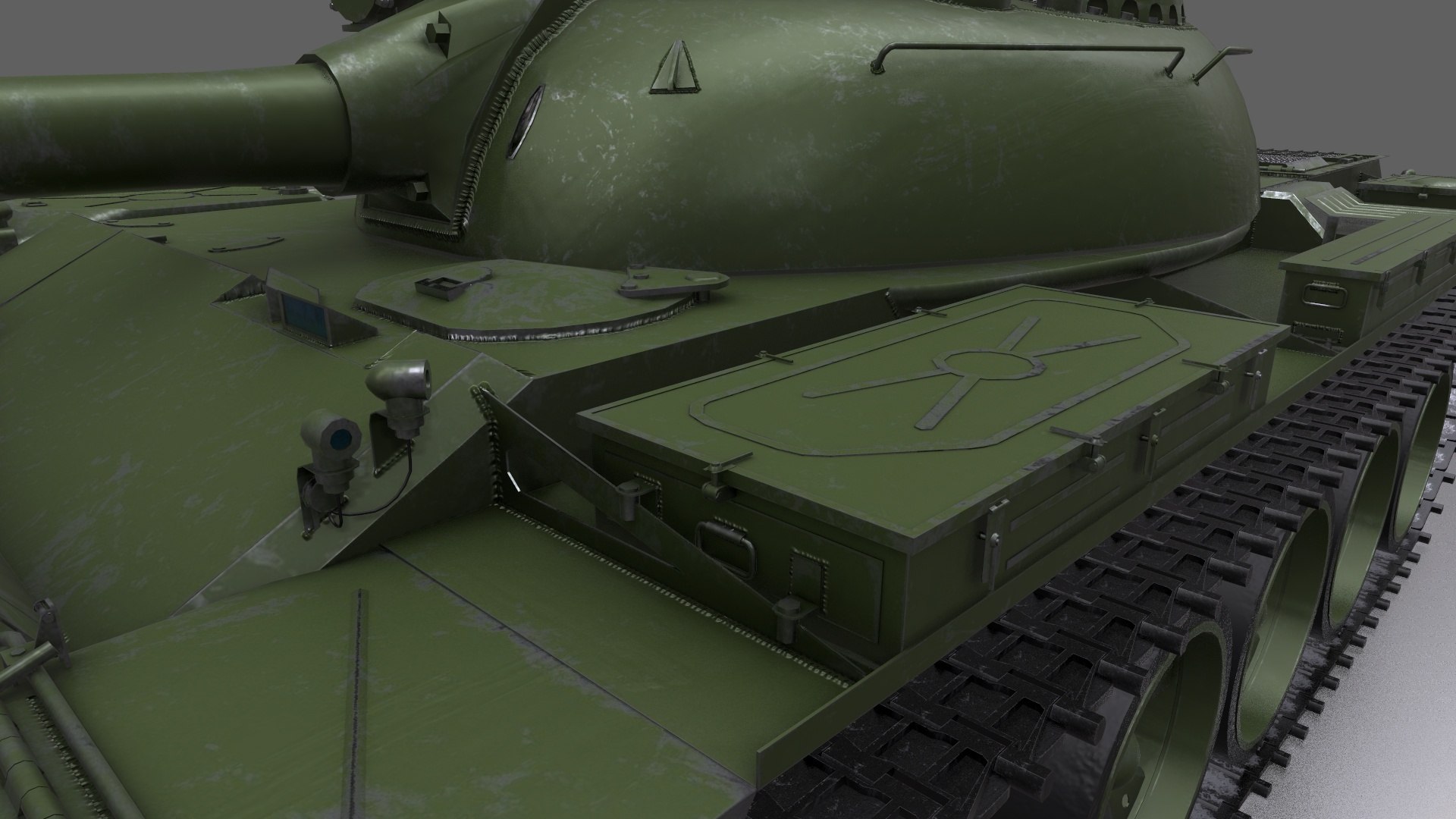 3D T-55 With Shells - TurboSquid 2081026