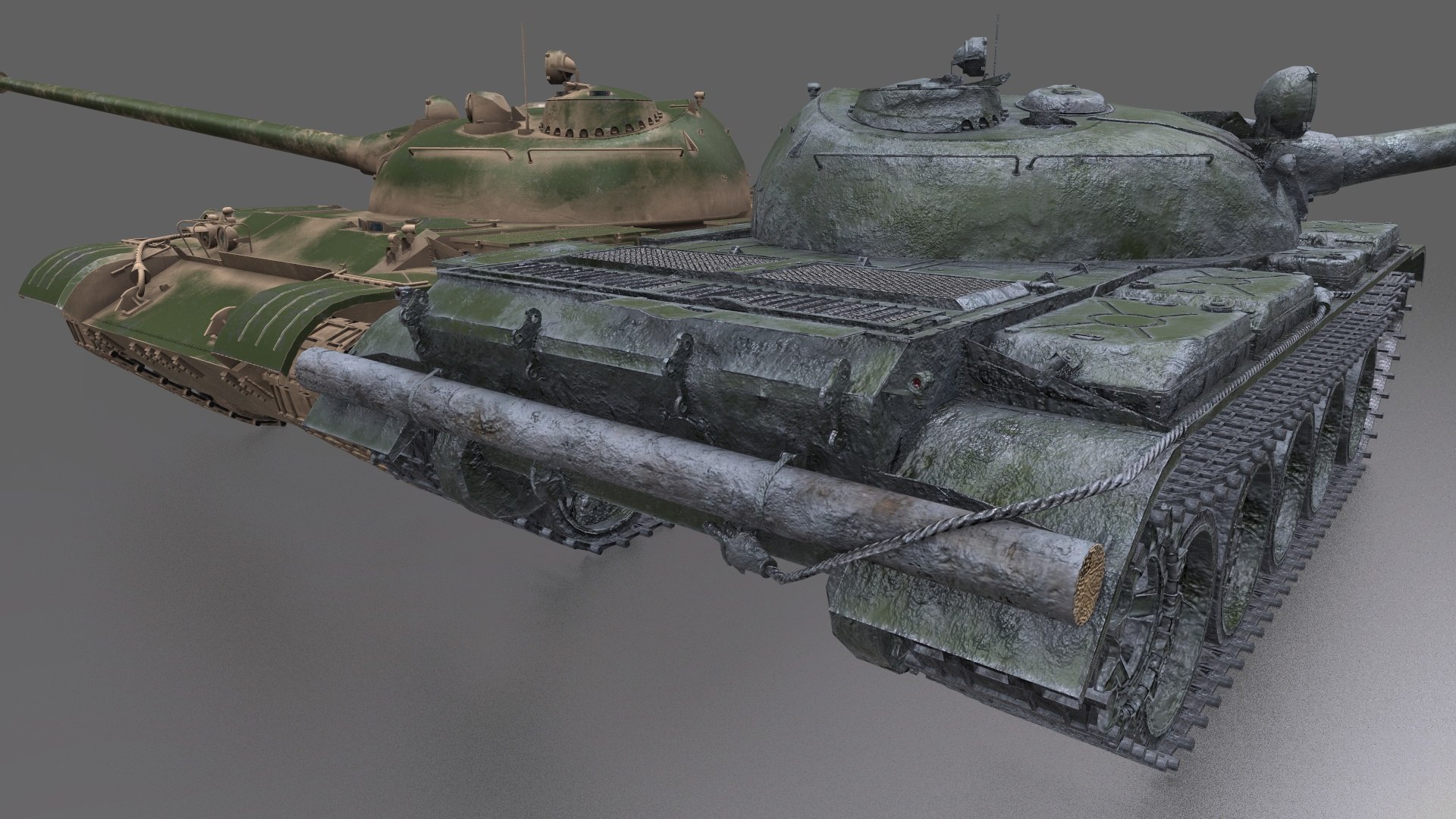 3D T-55 With Shells - TurboSquid 2081026