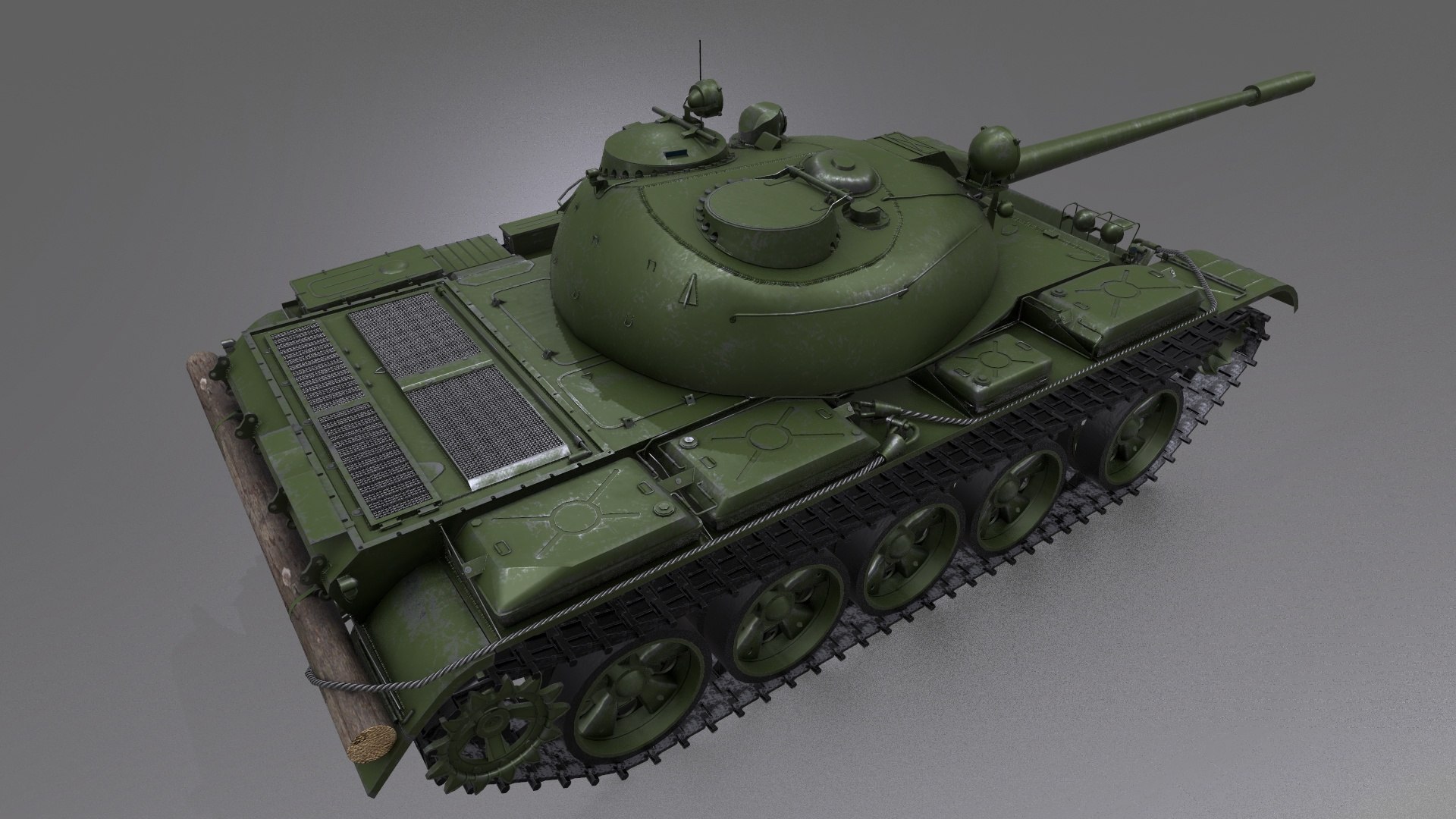 3D T-55 With Shells - TurboSquid 2081026