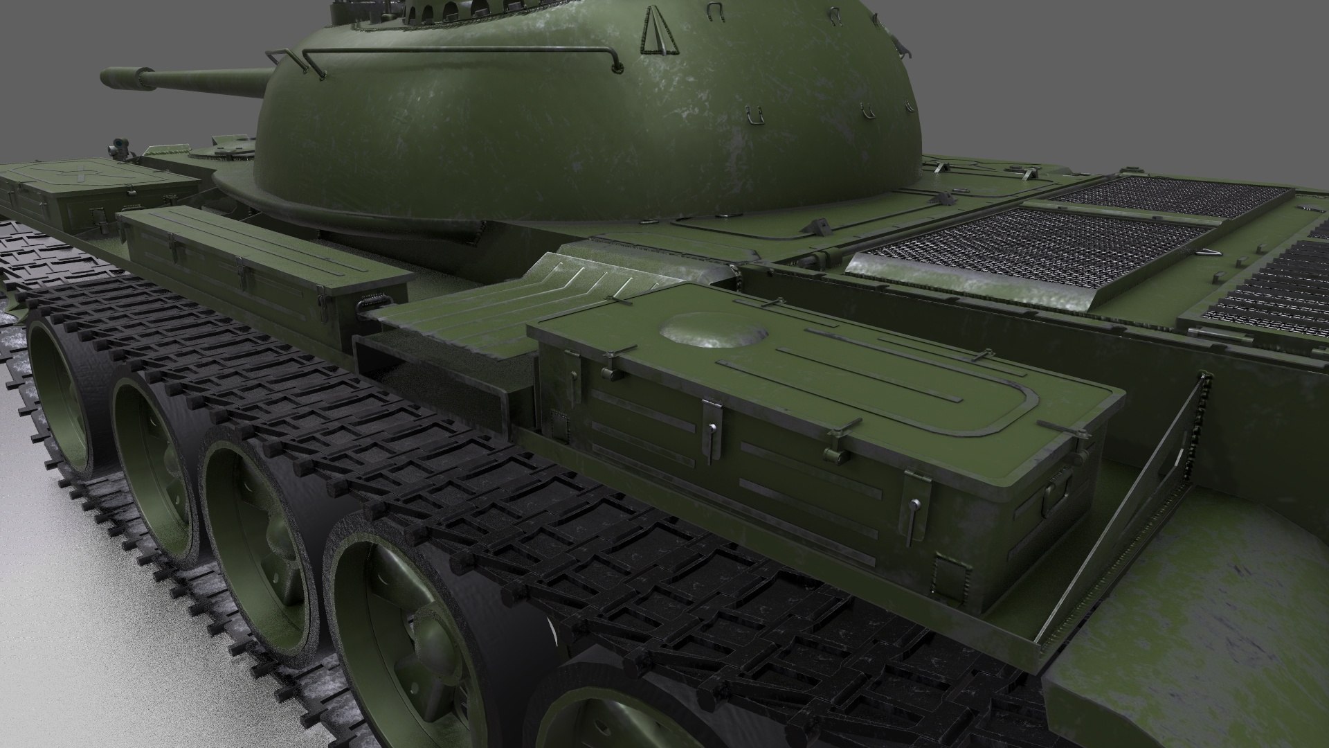 3D T-55 With Shells - TurboSquid 2081026