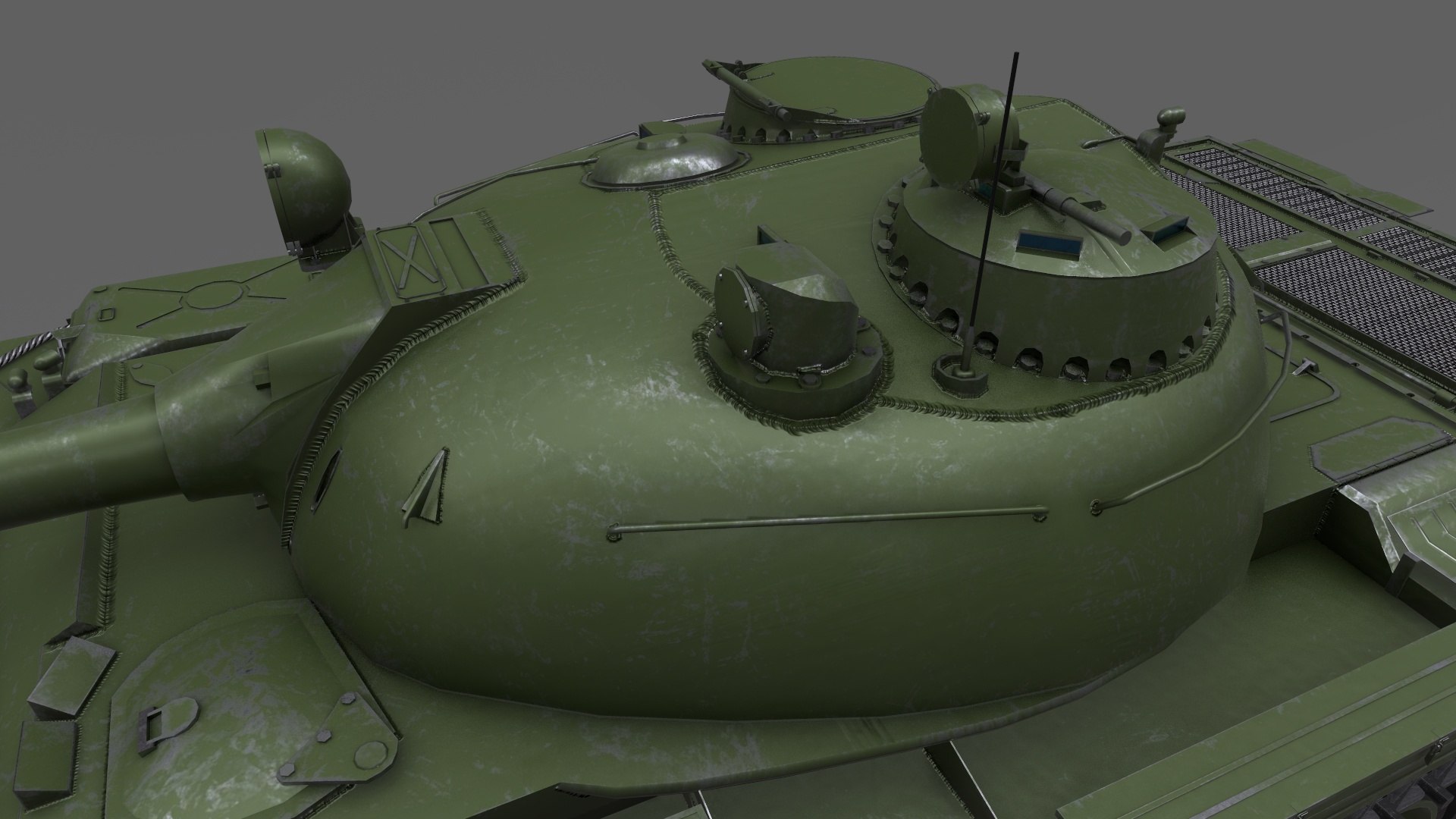 3D T-55 With Shells - TurboSquid 2081026