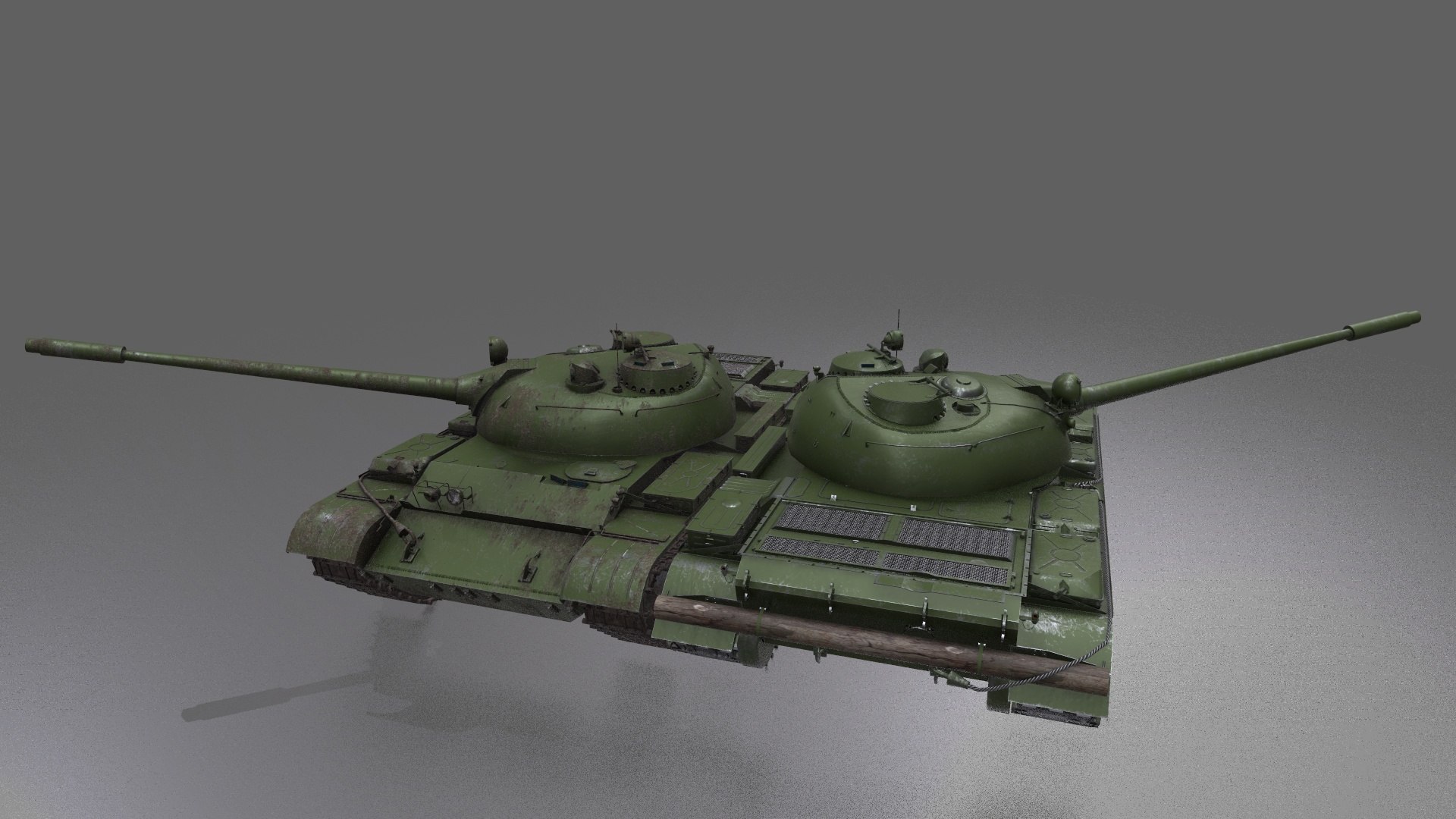 3D T-55 With Shells - TurboSquid 2081026