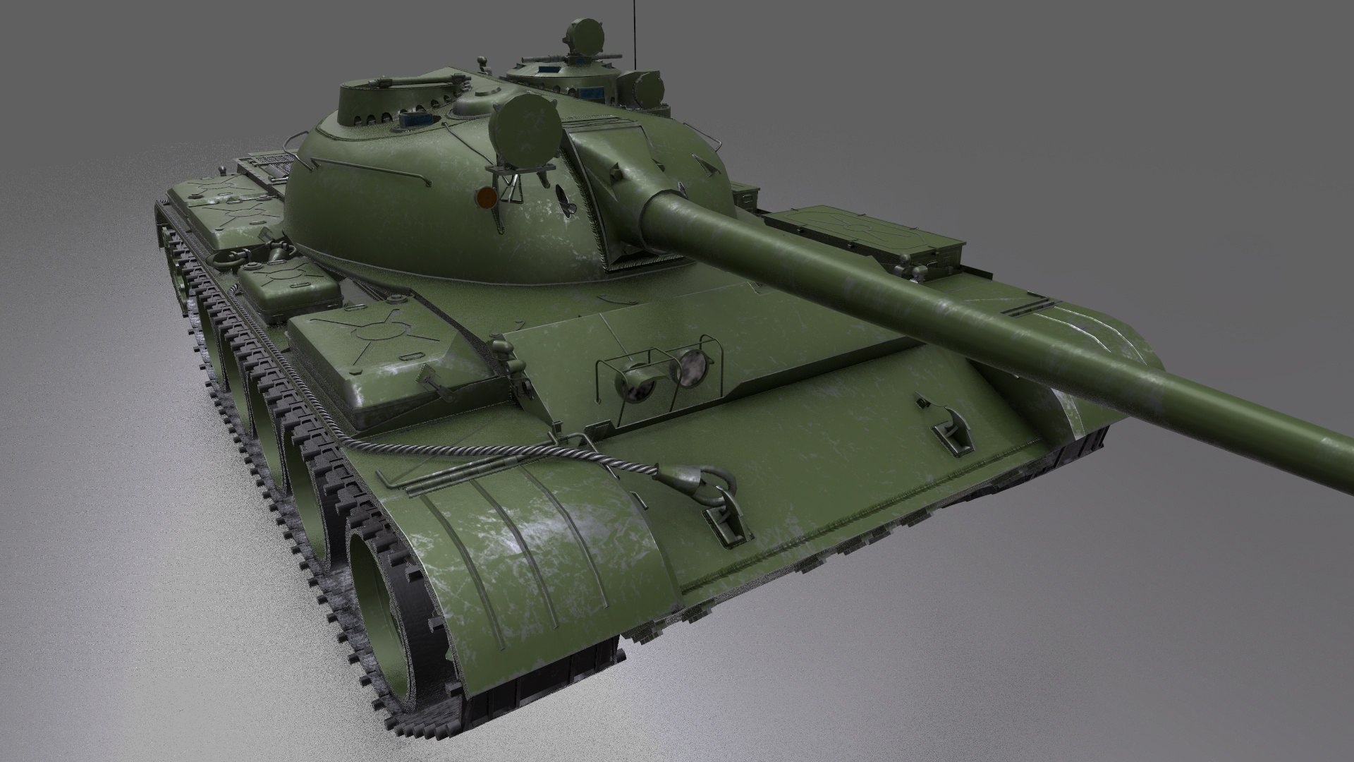 3D T-55 With Shells - TurboSquid 2081026