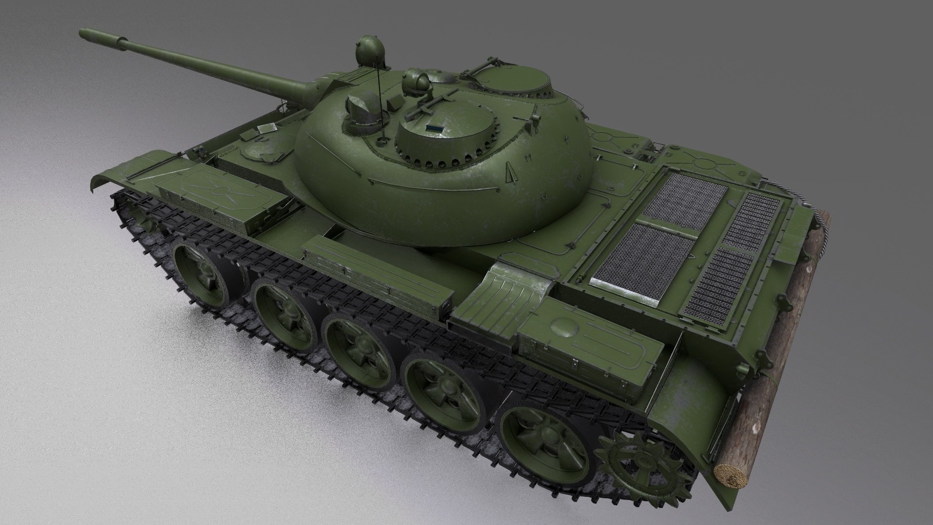 3D T-55 With Shells - TurboSquid 2081026