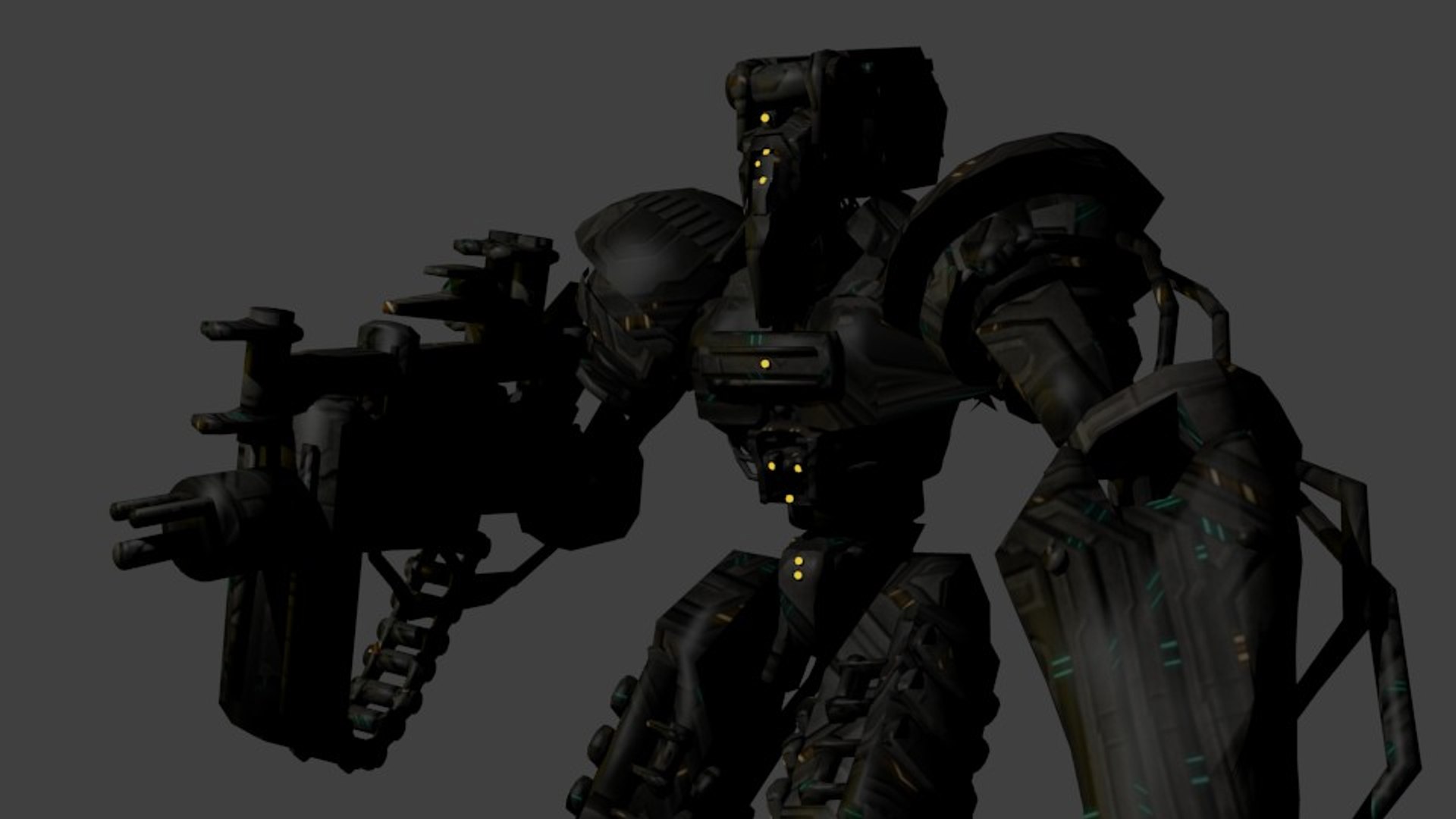 modelo 3d traje de mech tirano - TurboSquid 1154646