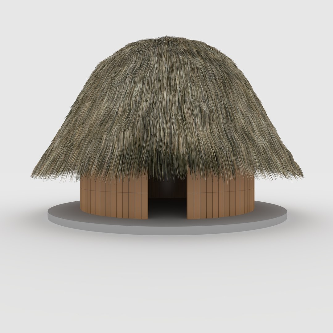 3D Cabin 3 - House Honai Model - TurboSquid 2123156