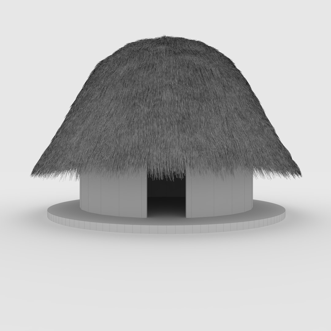 3D Cabin 3 - House Honai Model - TurboSquid 2123156