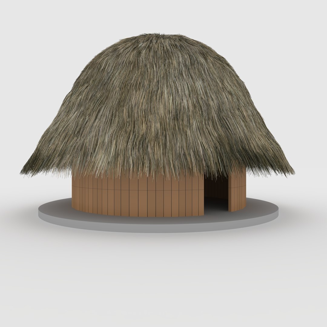 3D Cabin 3 - House Honai Model - TurboSquid 2123156