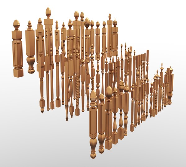 Balustrade 3D Models for Download | TurboSquid